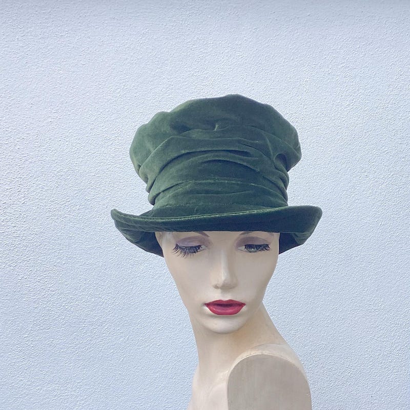 Green Top Hat - Etsy