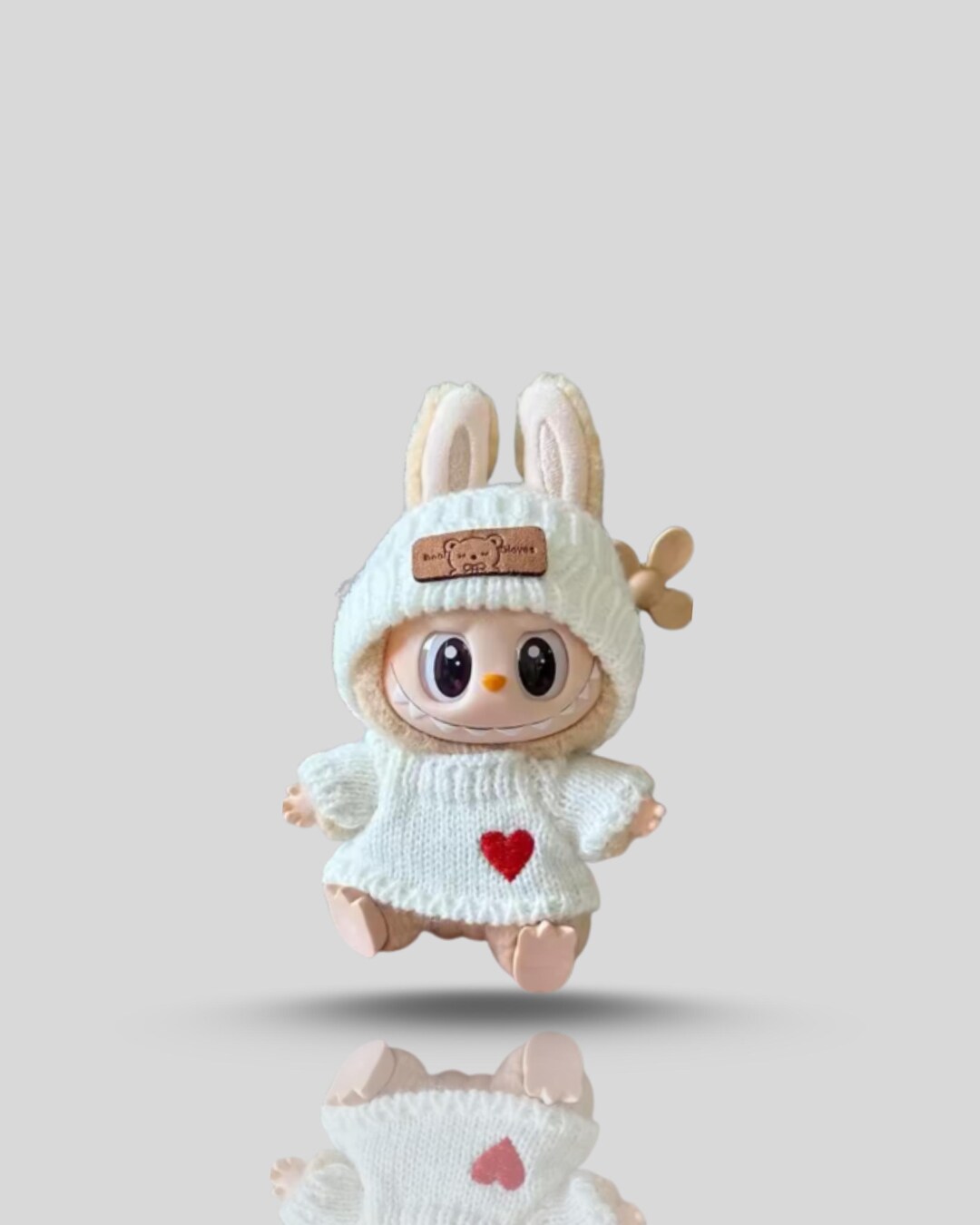 Labubu Knitted Sweater and Hat by Honey Hugss - Unique Garment With ...