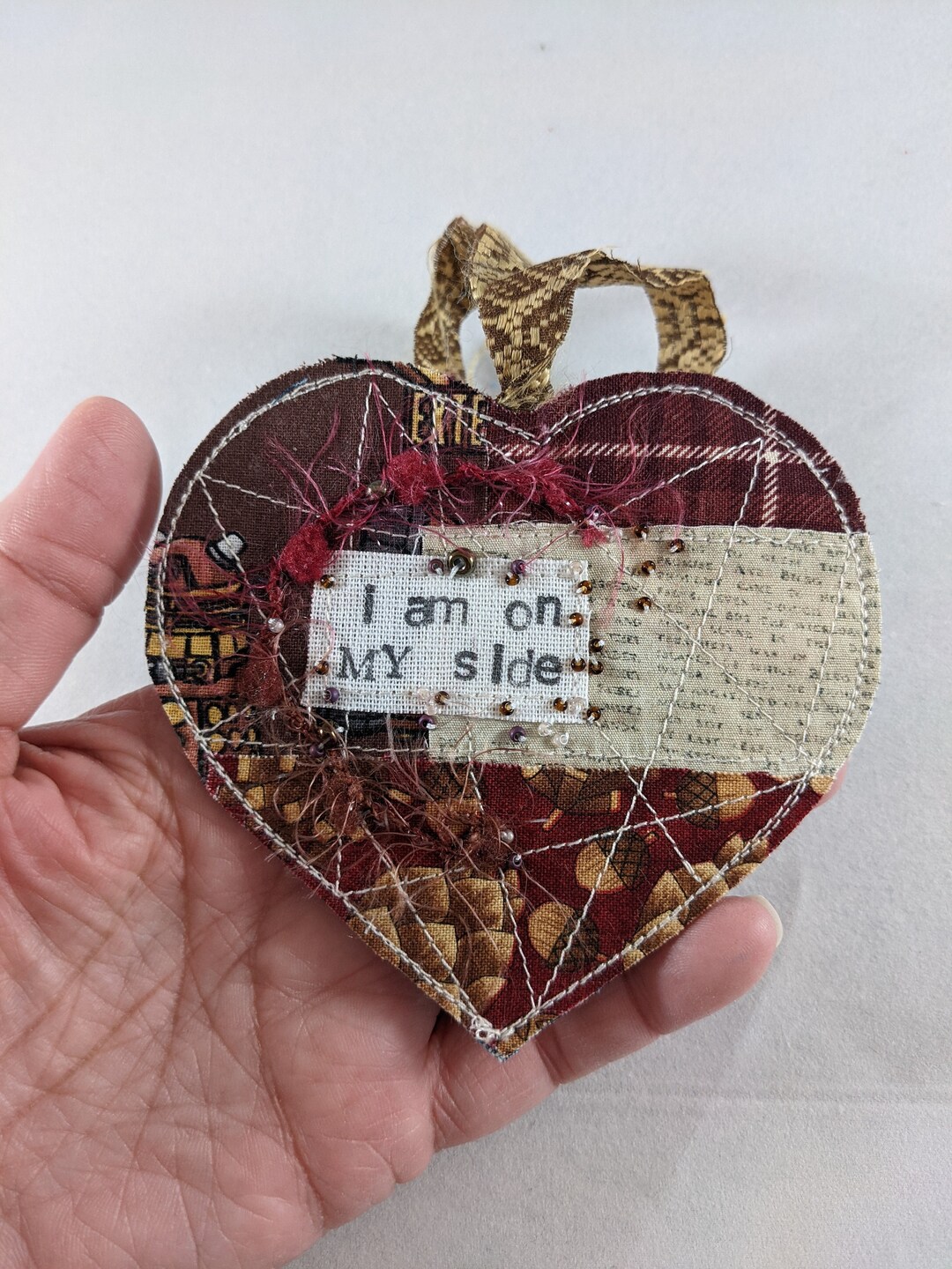 Affirmation Heart, Self Care, Heart Ornament, Tree Ornament ...