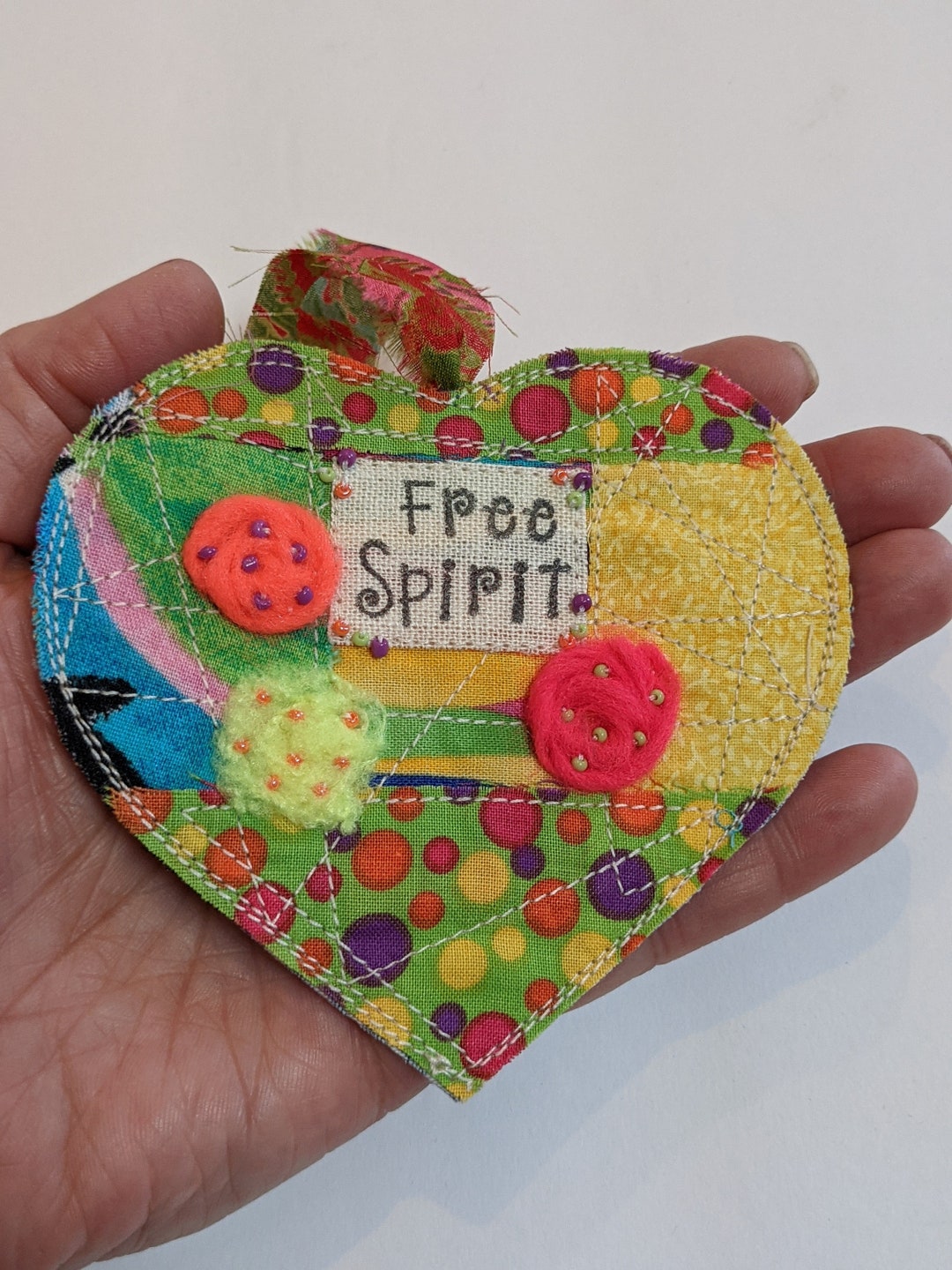 Affirmation Heart Self Care Heart Ornament Tree Ornament - Etsy