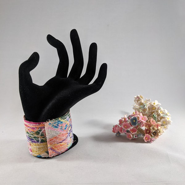 Textile Cuff - Etsy