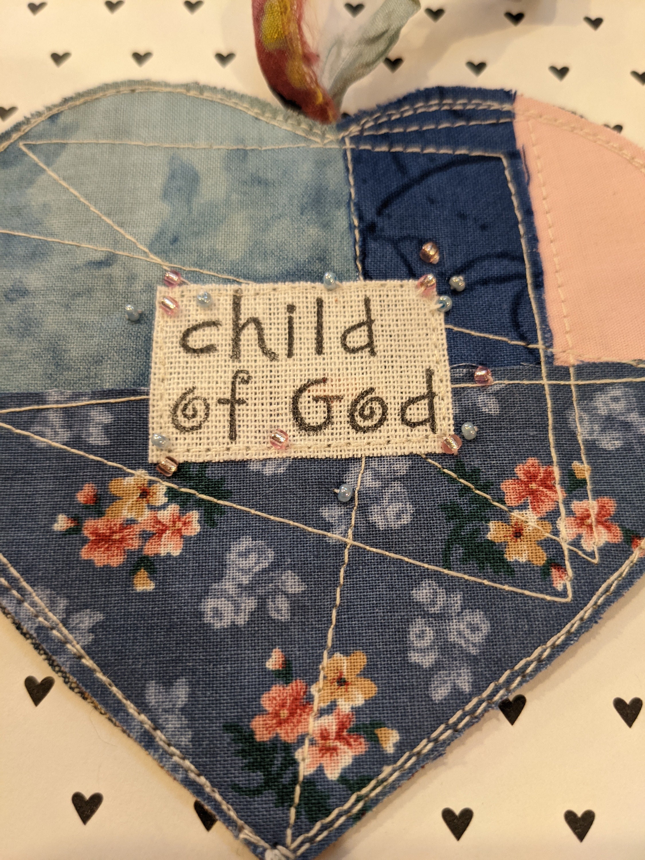 Bible Verse Gift Faith Heart Faith Ornament Christian Art - Etsy