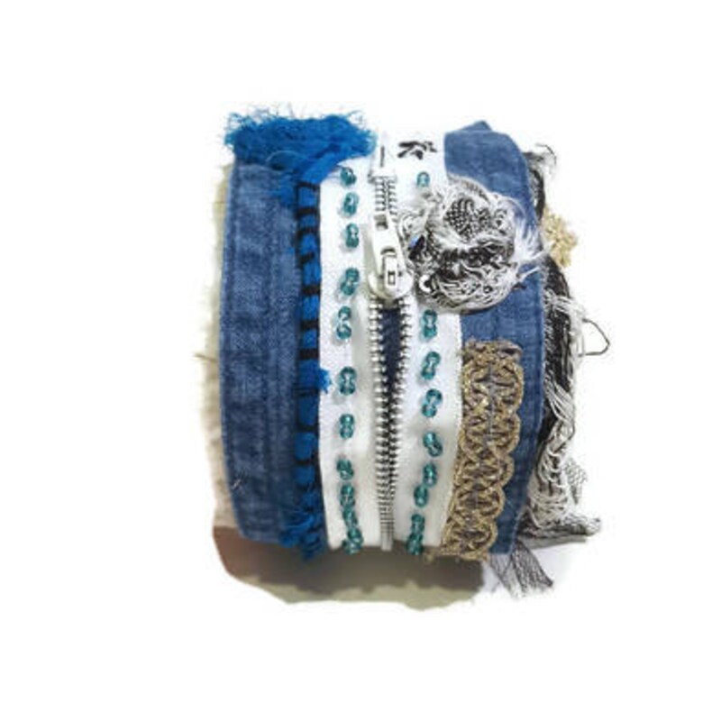 Fabric Bracelet - Etsy