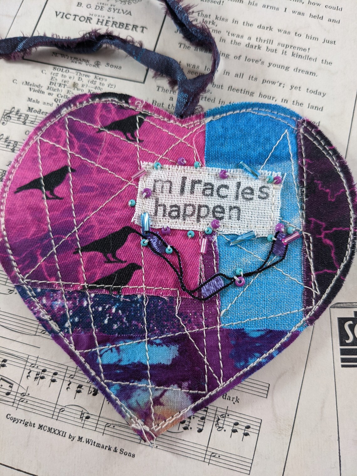 Affirmation Heart Self Care Heart Ornament Tree Ornament | Etsy