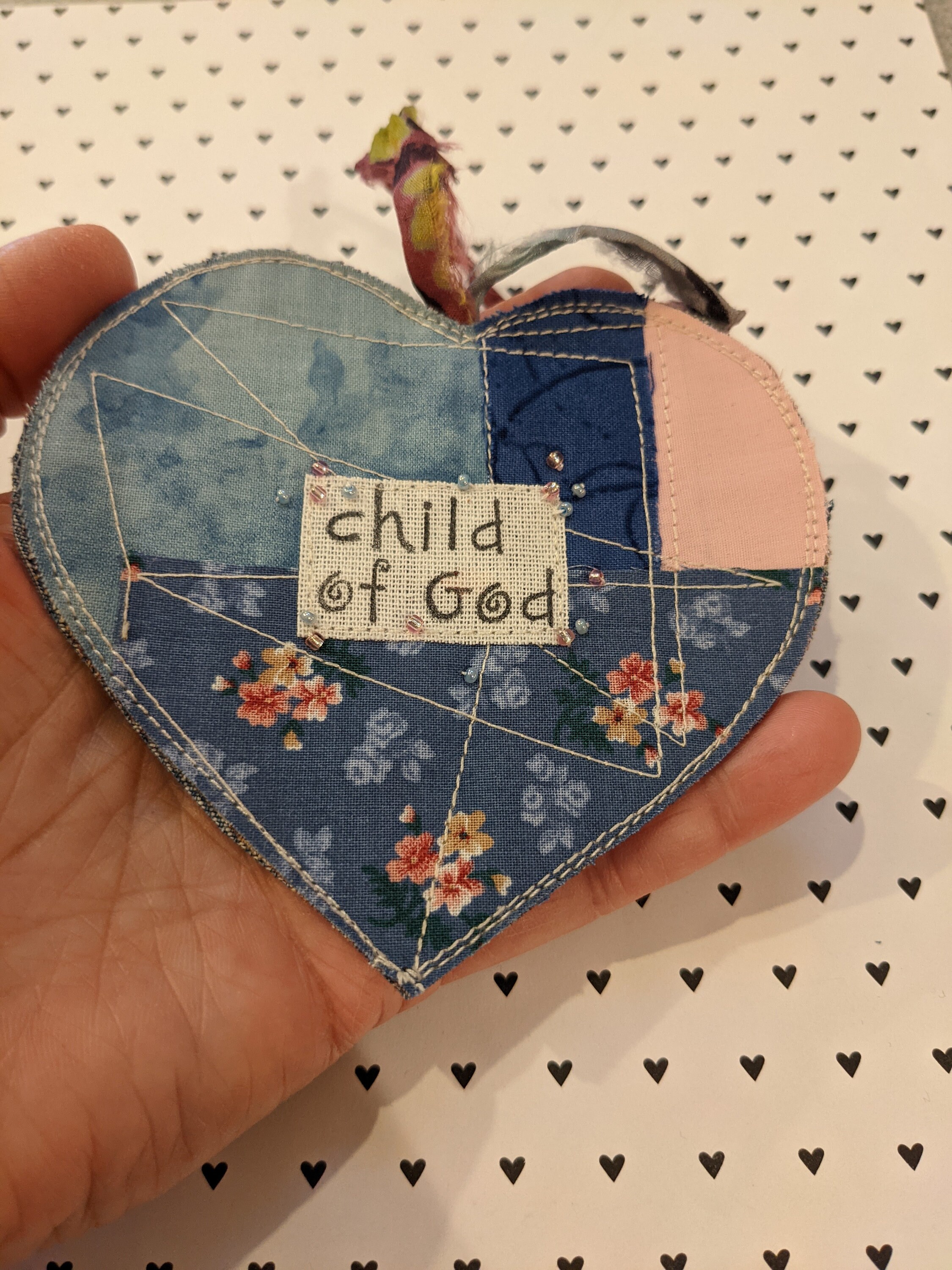 Bible Verse Gift Faith Heart Faith Ornament Christian Art - Etsy