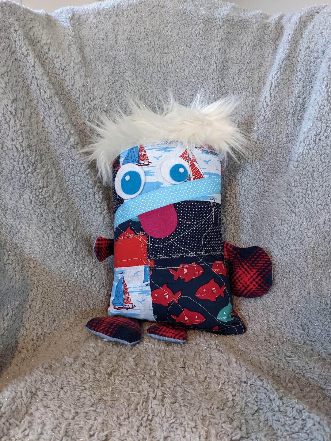 Plush Monster, Stuffed Animal, Fun Monster, Keepsake, Softie, Cozy ...