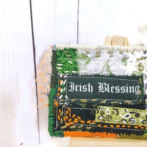 Irish Blessing, Miniature Art, Embroidery Art, Hand Stitched Quilt ...