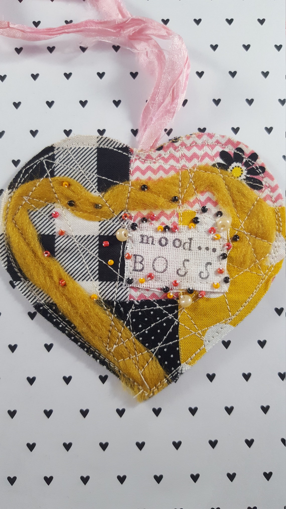 Affirmation Heart Self Care Heart Ornament Tree Ornament - Etsy