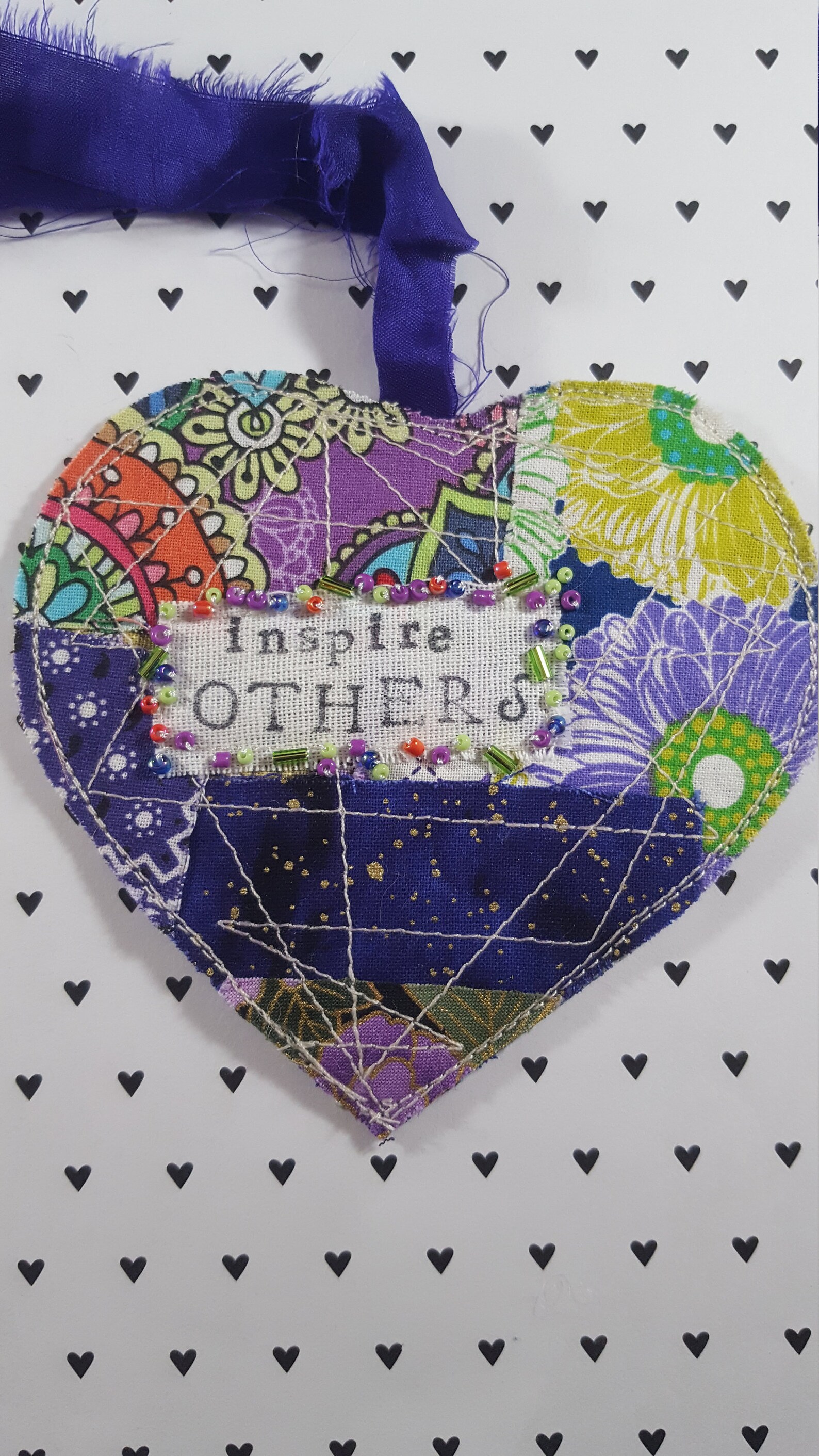 Positive Affirmation Self Care Heart Ornament Empowerment | Etsy