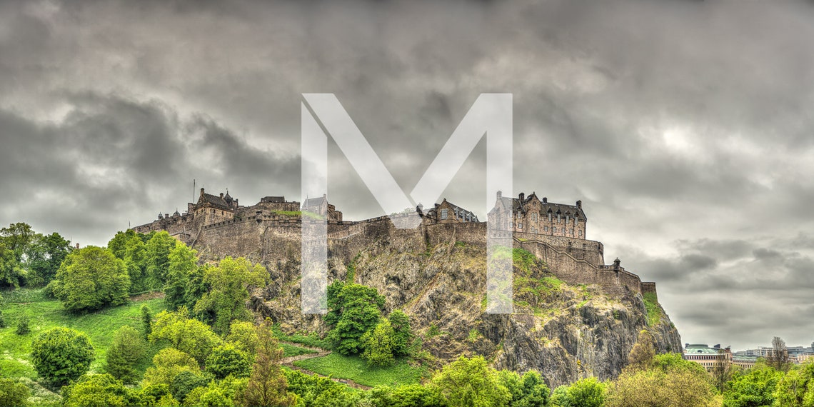 Edinburgh's Castle Printable Art Photography of | Etsy Canada