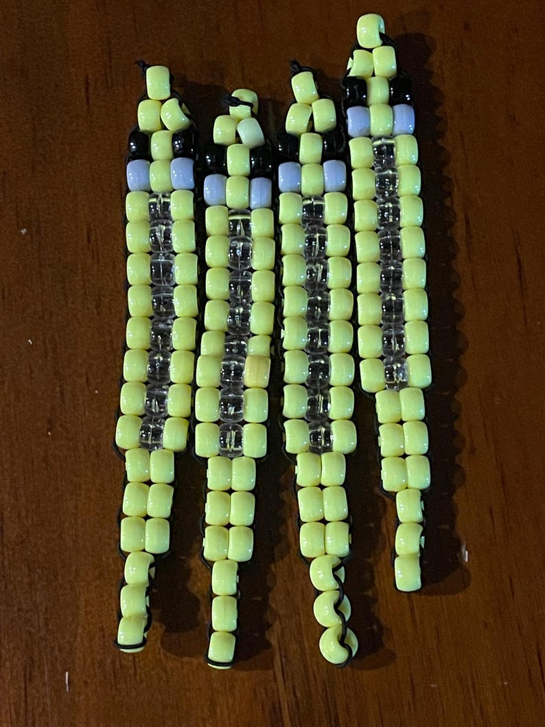 Kandi Snake/worm - Fidgets and Decorations - Etsy