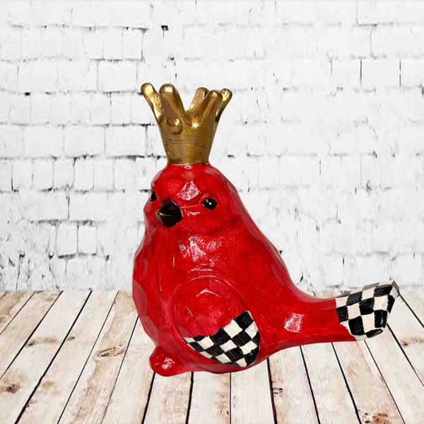 Cardinal Resin Figurines - Etsy