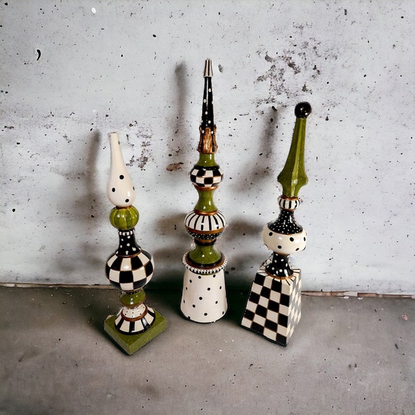 Whimsical Checks - Etsy