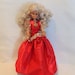 Vintage 1987 Totsy Barbie Clone Doll. Curly Blond Hair, Gown, Jewelry ...