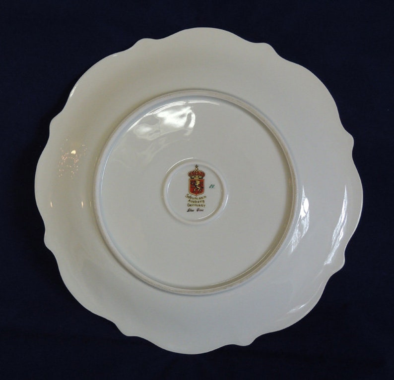 Vintage Large Schumann 12" Plate Platter.. Lilac Time Pattern.. Arzberg ...