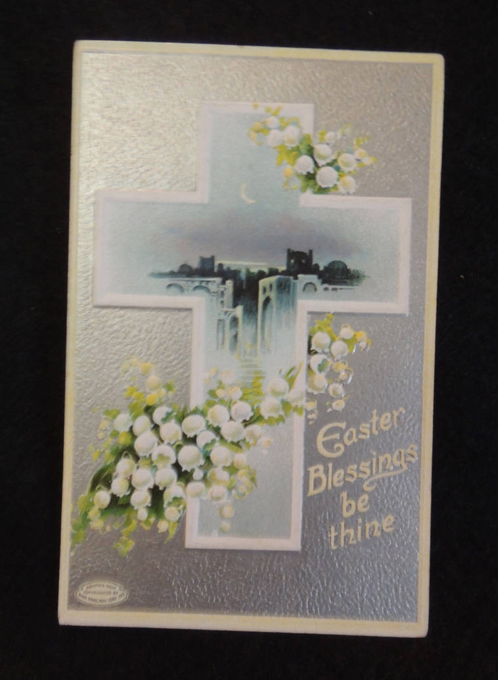 6 Vintage EASTER POSTCARDS.. Religious Cross Christian Angels - Etsy