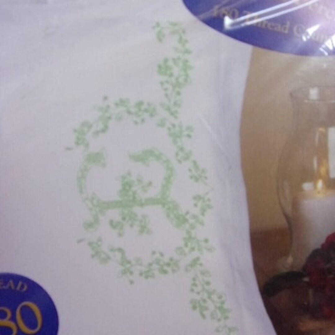 Vintage Embroidery Kit, Embroidered Pillowcases Diy, Cross Stitch Adult ...