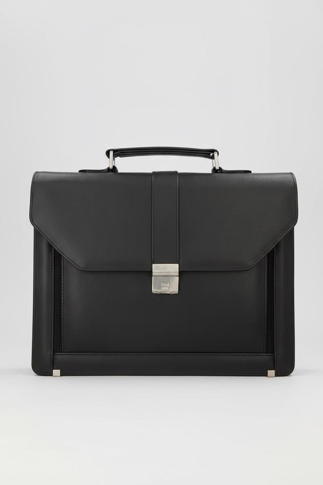 Handcrafted Vintage Leather Briefcase Full Grain Leather Laptop Bag for ...