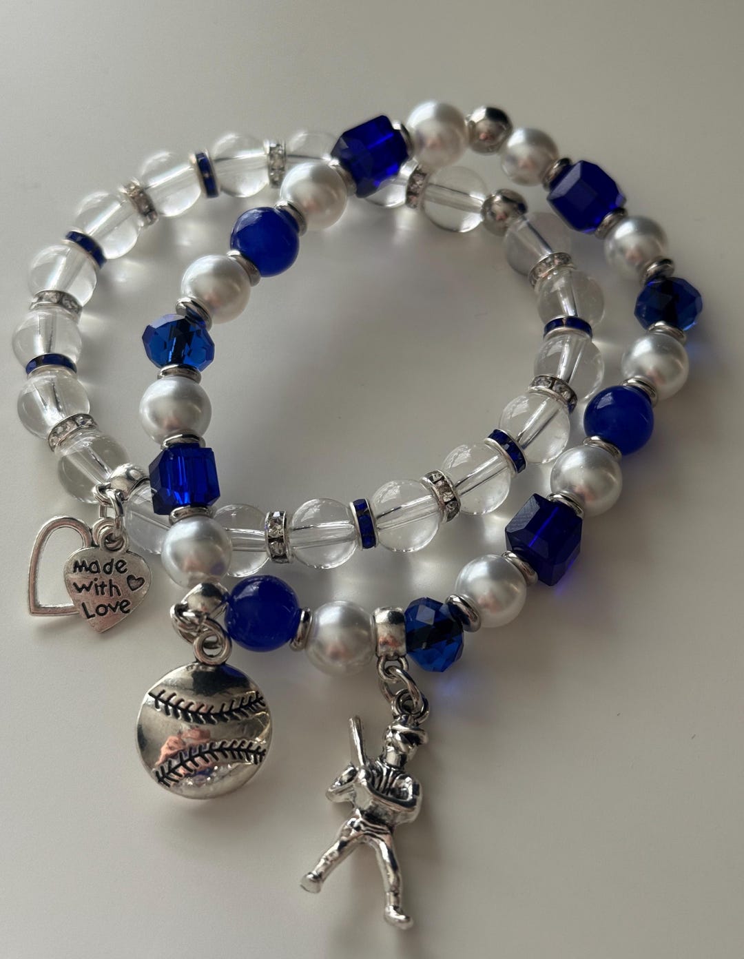 Baseball Fans Handmade Beaded Bracelets, World Series Baseball Edition ...