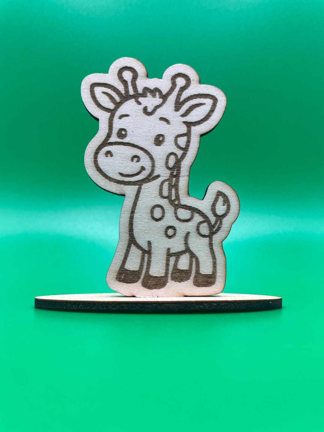 Wooden Animal Figurine | Cute Wooden Animal Decoration | Stand or ...