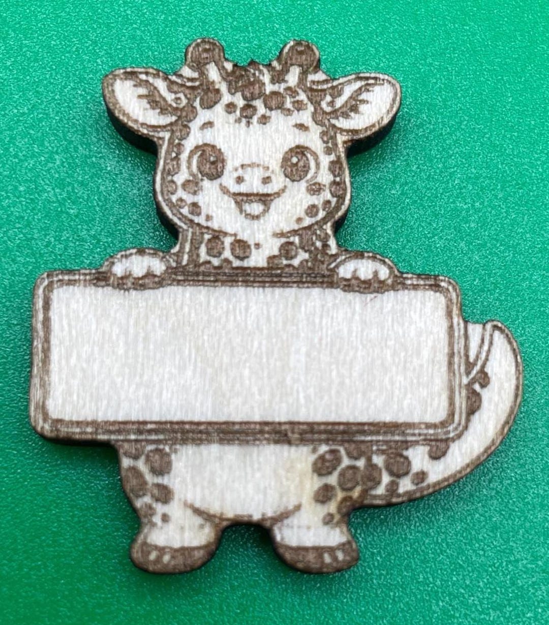 10x Cute Animal Name Tags | Otter, Cow, Giraffe | Personalized or Blank ...