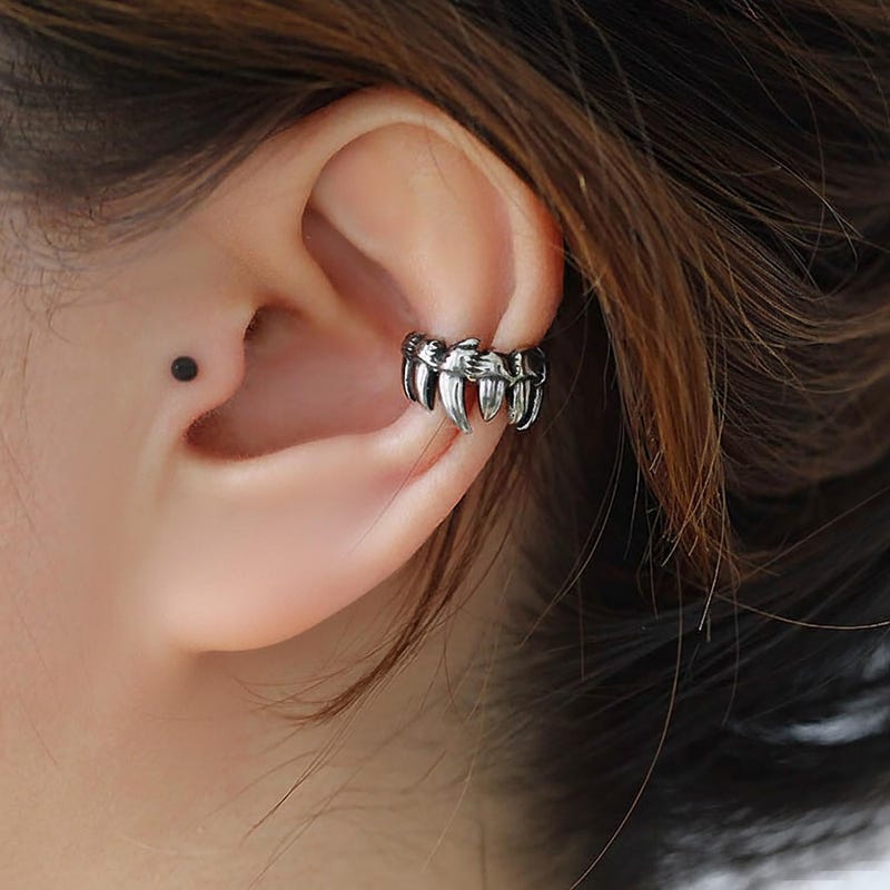 Vampire Fang Piercings - Etsy