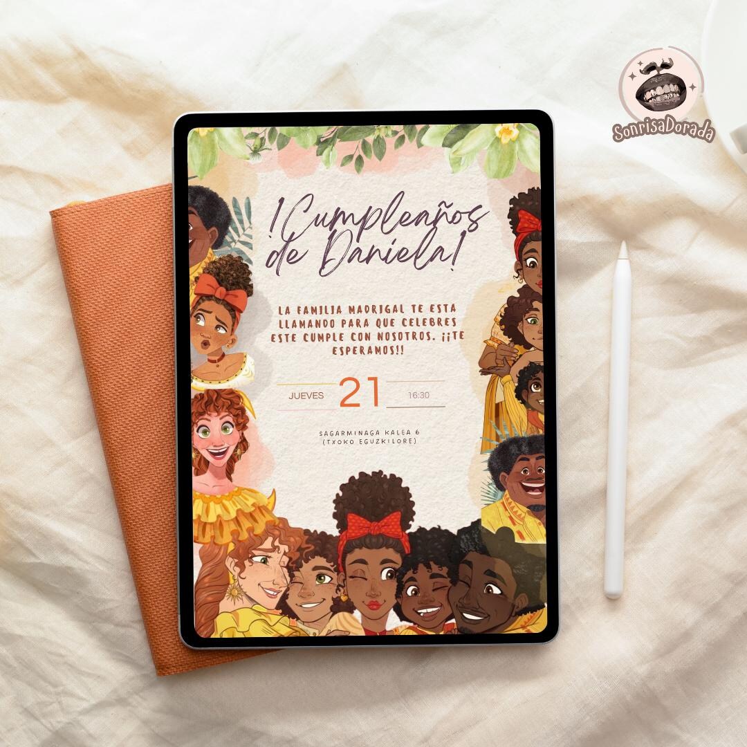 Madrigal Family Invitation – Editable Canva - Etsy