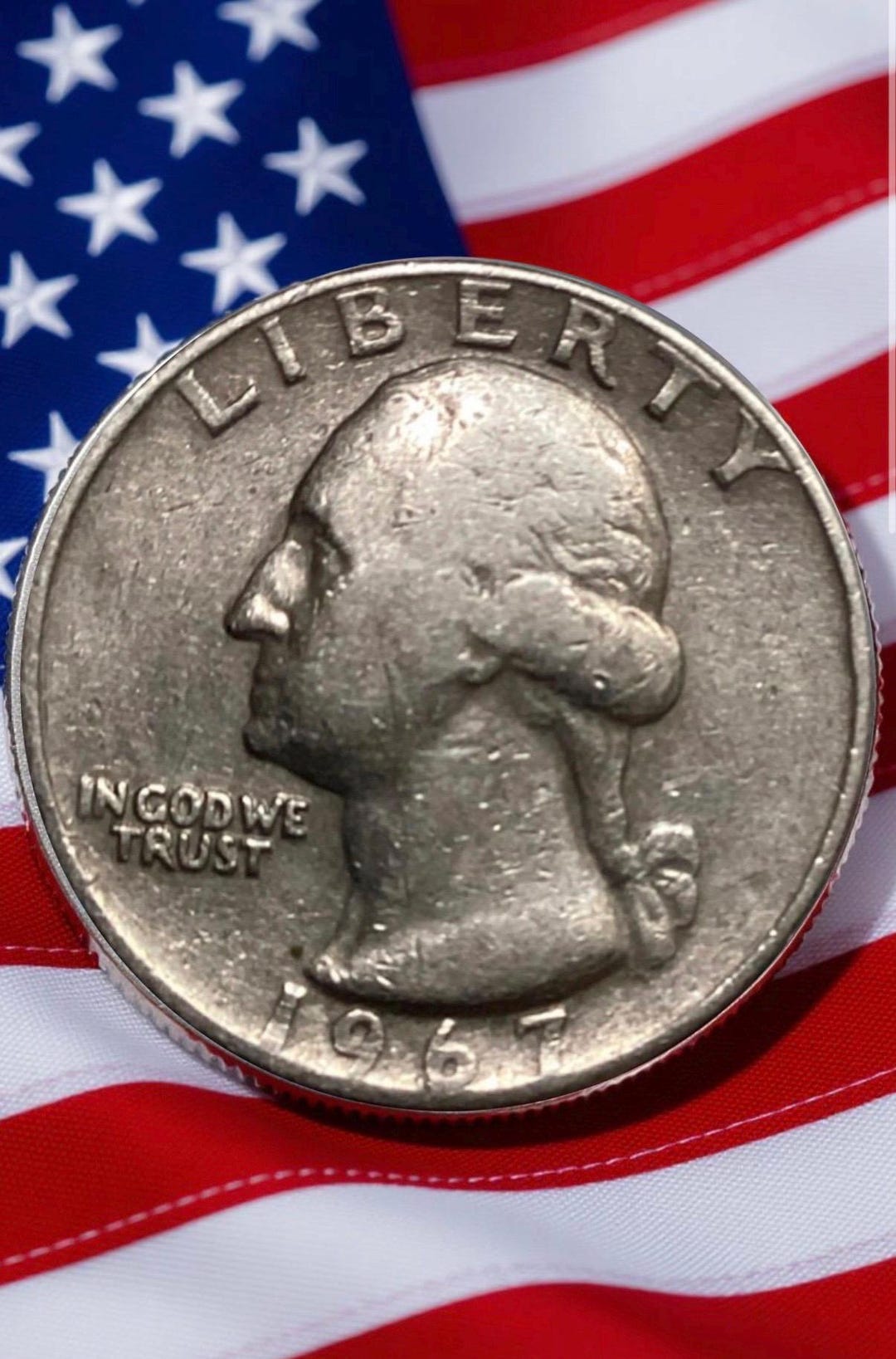 1967 Washington Quarter 25C Circulated Collectable U.S. Coin - Etsy