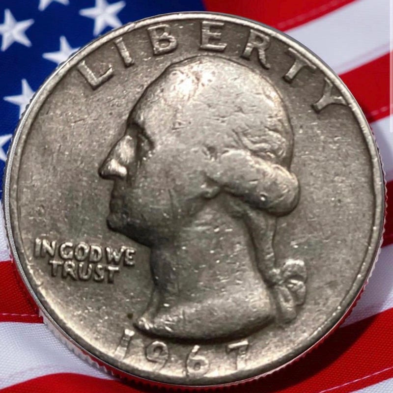 Rare Quarters 1967 - Etsy