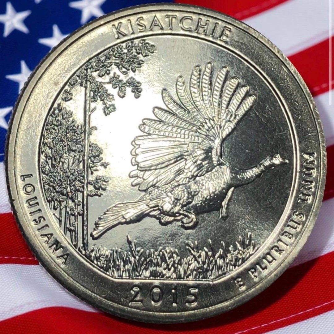 2015 P & D Kisatchie Quarter • Louisiana National Forest • Circulated U ...