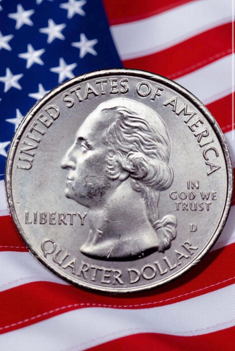1999 P & D Delaware State Quarter Circulated US Mint 25C Coin ...