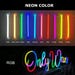 Hello There Neon Sign - Hell Here LED Wall Art - O,T Flickering Light ...