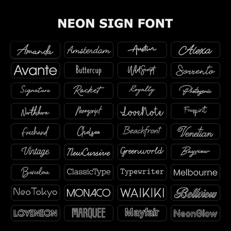 Custom Pool & Patio Name Neon Sign - Etsy