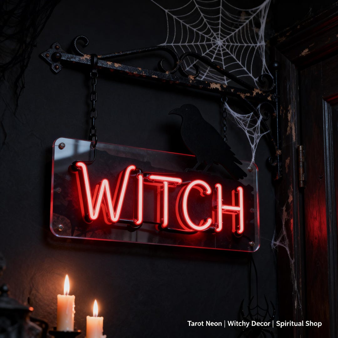 Custom Witch Neon Sign for Psychic Shop – LED Witchy Decor - Etsy