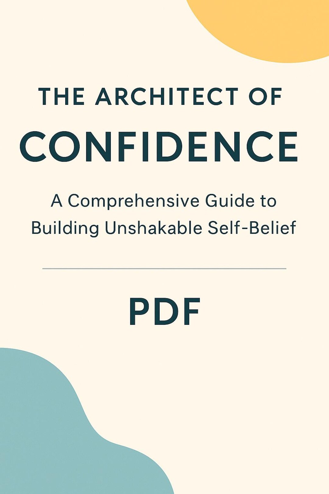 The Architect of Confidence – A Comprehensive Guide to Building ...