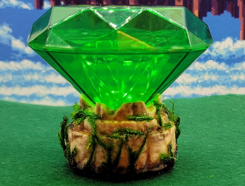 Custom Jakks Master Emerald Shrine Painted - Etsy