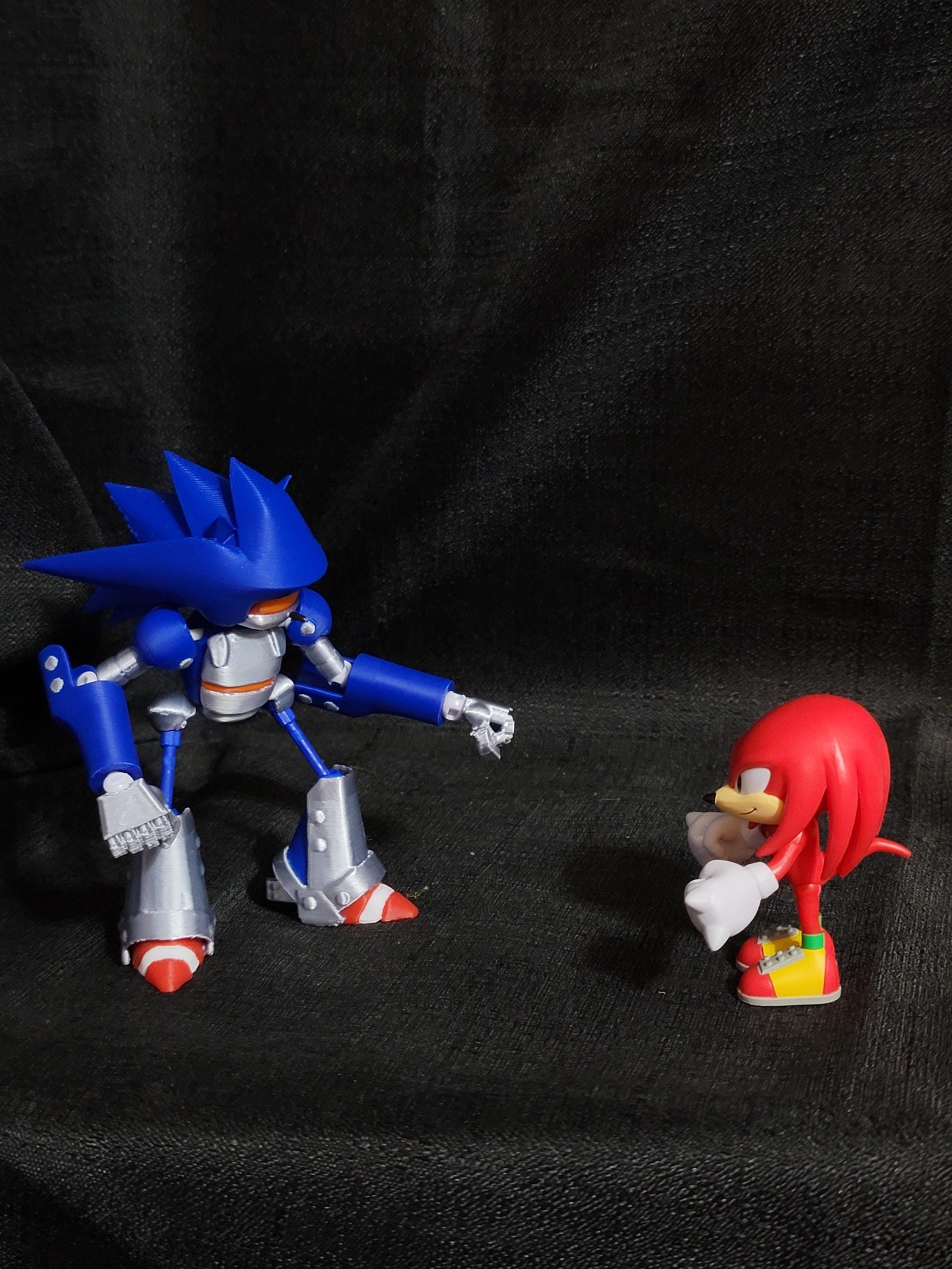 Custom Jakks Scale Mecha Sonic MK2 - Etsy