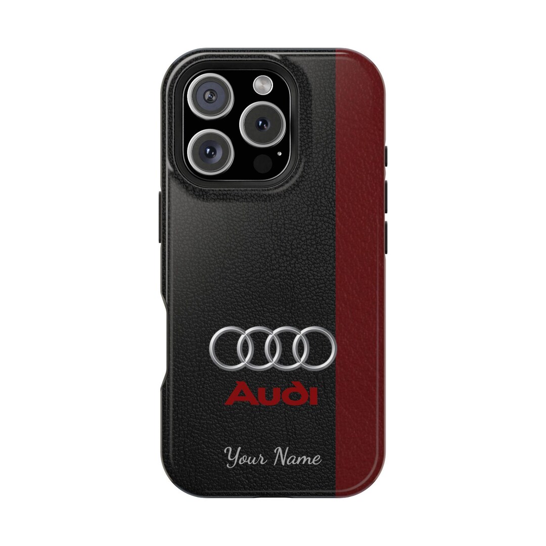 Personalized Audi Phone Case: Magnetic Impact-resistant Cover, Car ...