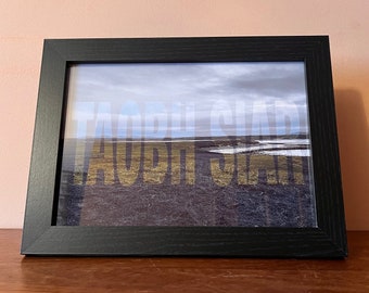 MANANA MONOCROME PRINT Gallery Wall Art Monocrome Poster - Etsy