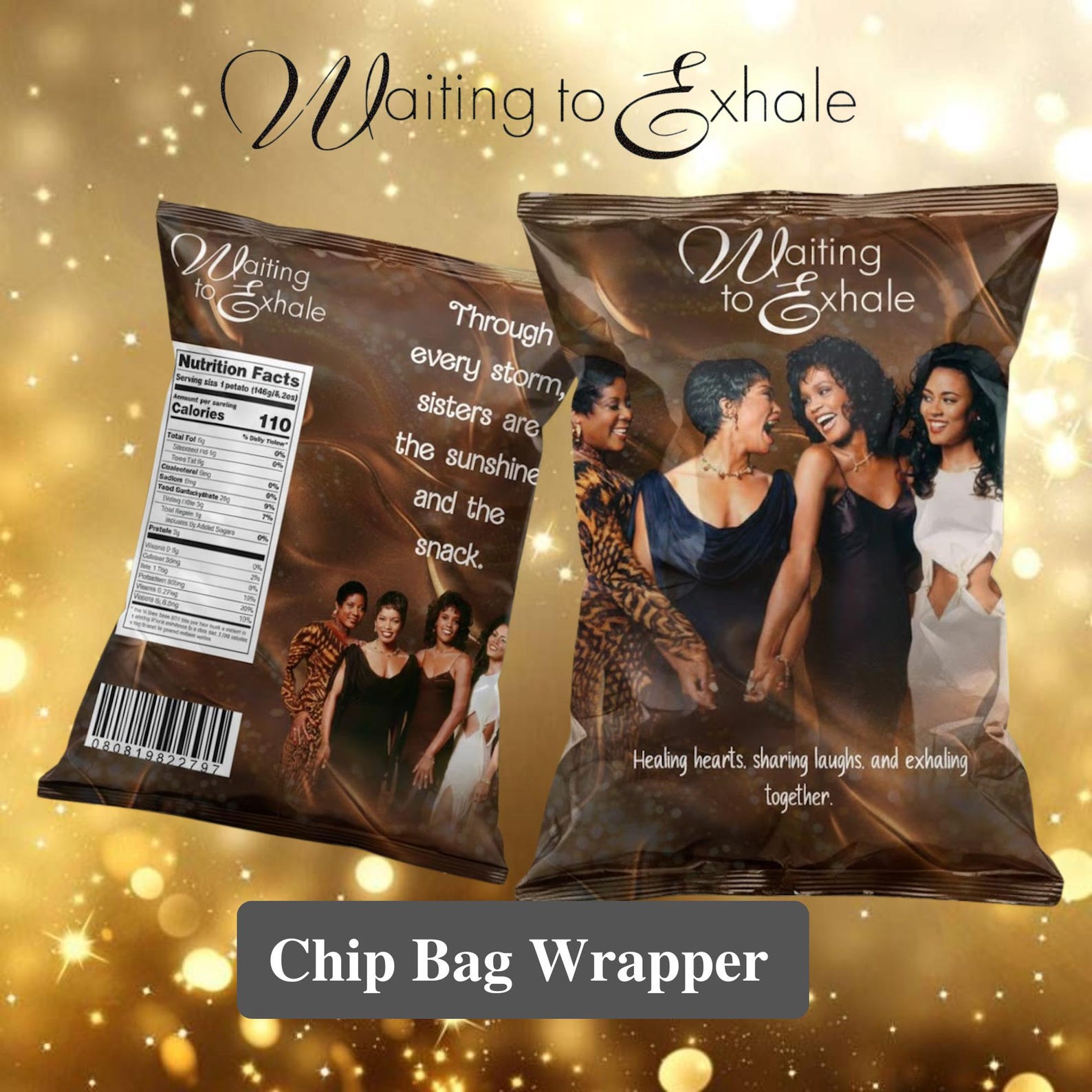 Waiting to Exhale Party Favors Set of 11 Editable in Canva - Etsy