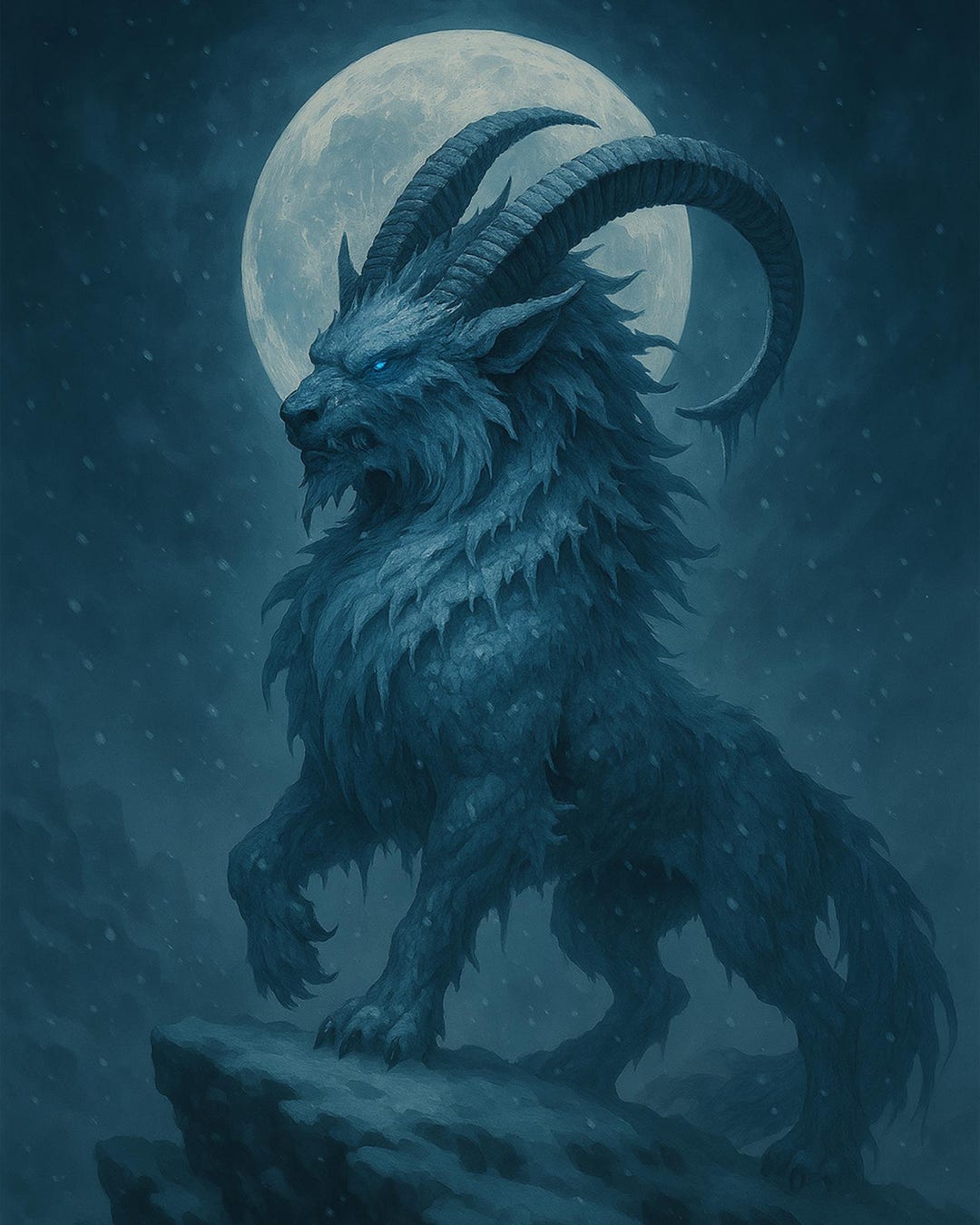 Frostmane Revenant Limited Edition Collector Art Printable (16"x20") - Etsy