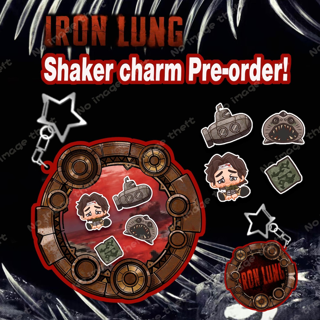 Iron Lung Convict Shaker Charm | Pre-order | Fan-made - Etsy