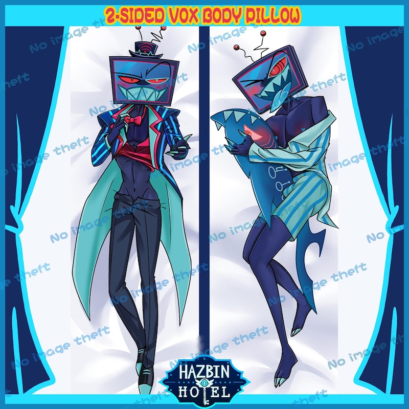 Vox Body Pillow Keychain - Etsy