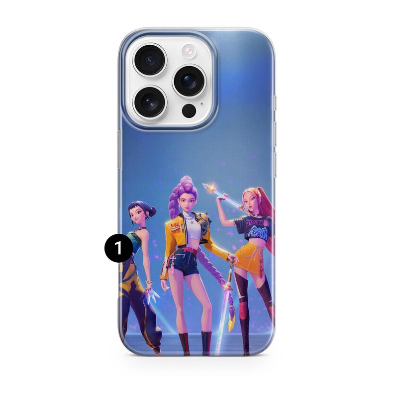 Kpop Demon Hunters Phone Case, Anime Aesthetic Cover for iPhone 17 Air ...