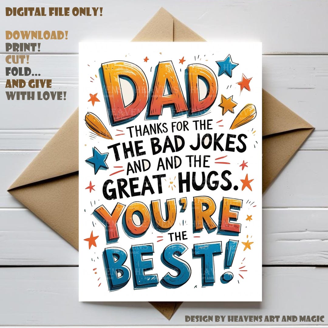 Fother's Day Card | Greeting Card for Father | Best Dad Card ...