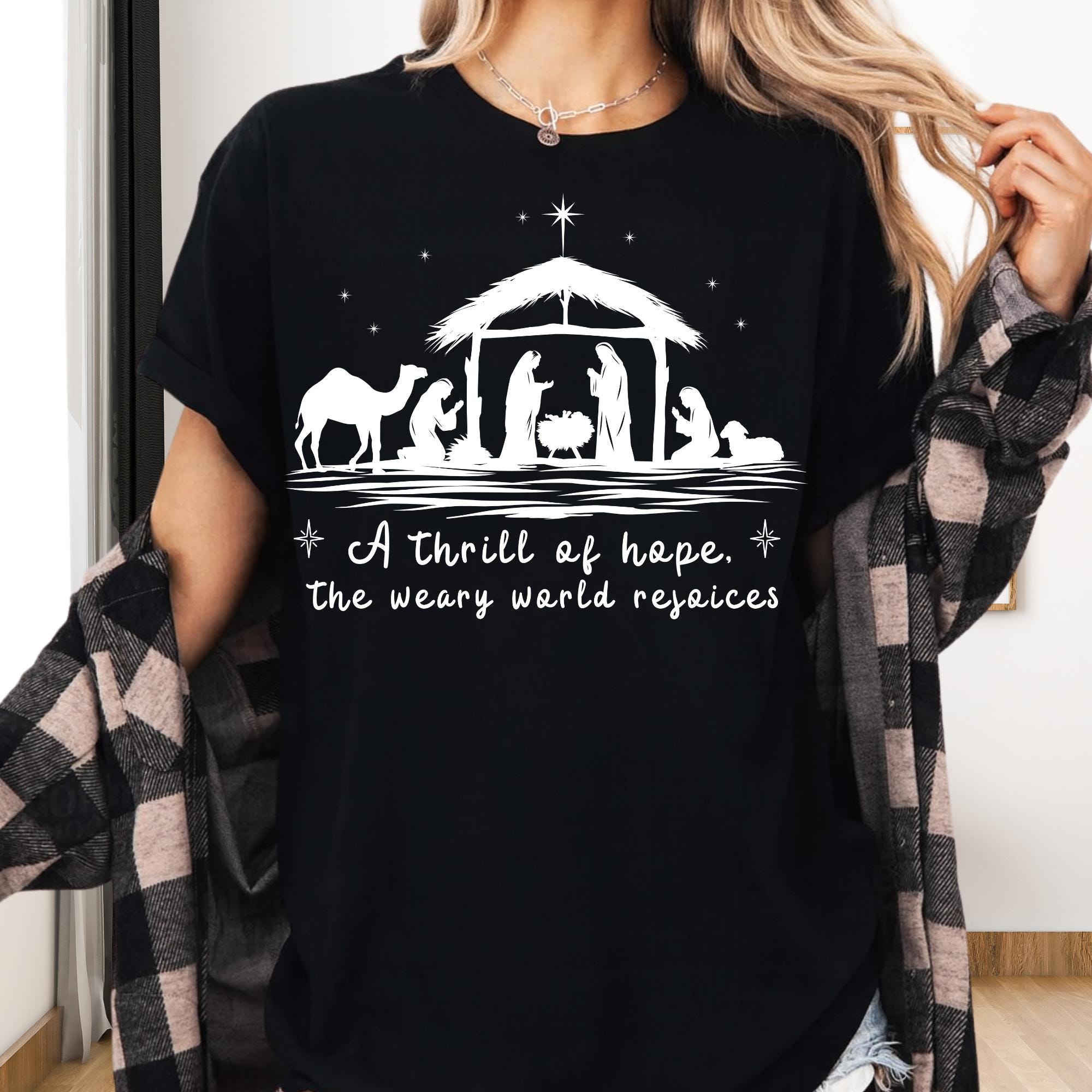 Nativity Scene SVG PNG, Jesus Mary Joseph, Christmas Clipart, Christian ...