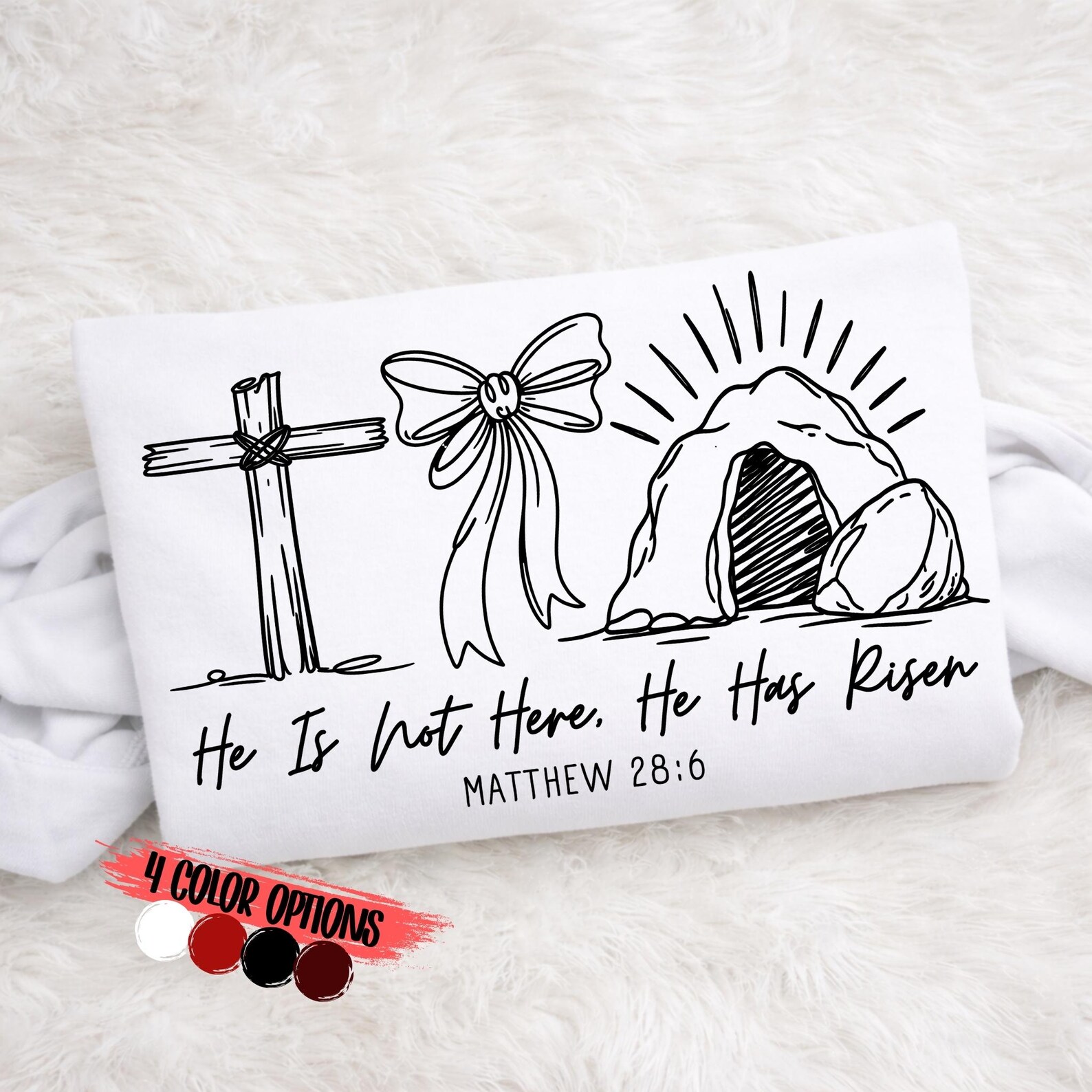He is Not Here He Has Risen SVG PNG | Easter Christian | Bible Verse ...