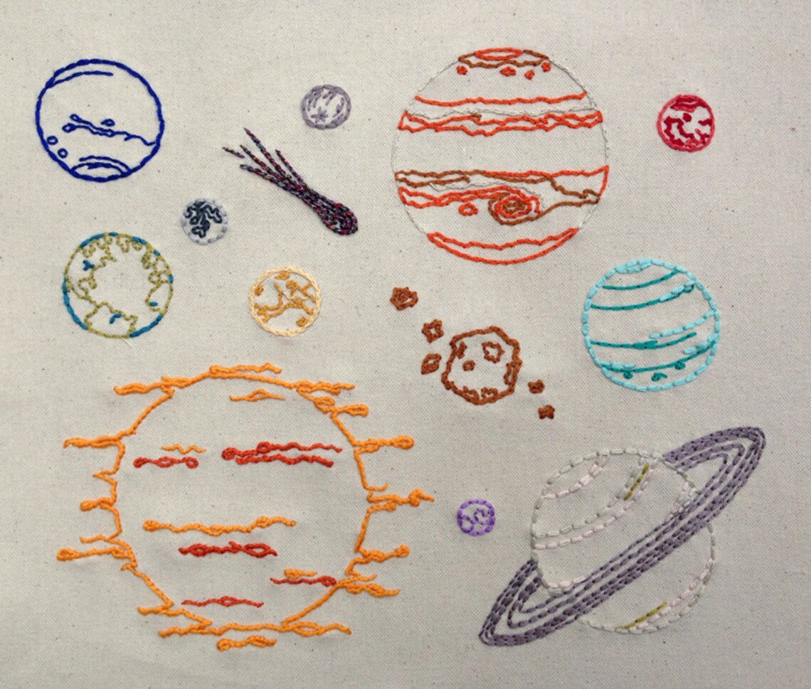 The Final Frontier. PDF Hand Embroidery Pattern. - Etsy