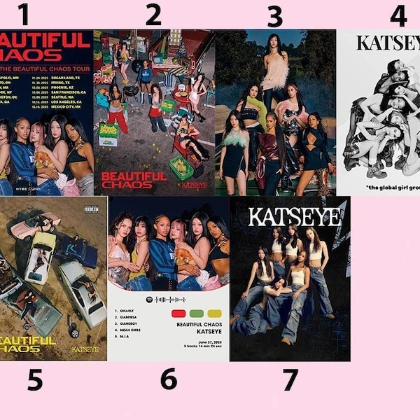 Katseye Poster - Etsy Australia