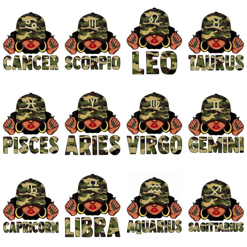 Camo and Sign - Etsy